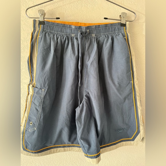 Speedo | Swim | Speedo Mens Swim Trunks Mesh Liner Sidefront Pockets Sz ...